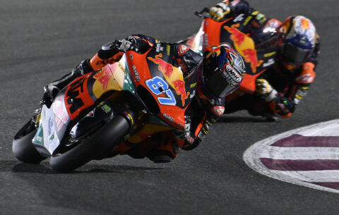 Remy Gardner got magnificent podium On Moto2 At Doha GP | NHK Helmet