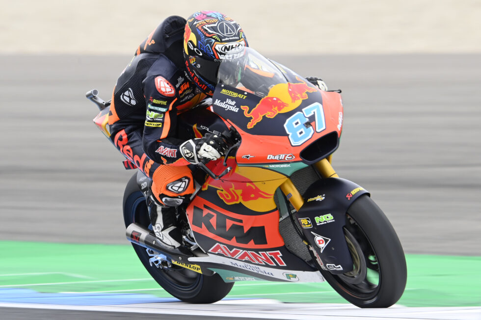 Another unstoppable podium for Remy Gardner at Dutch GP | NHK Helmet